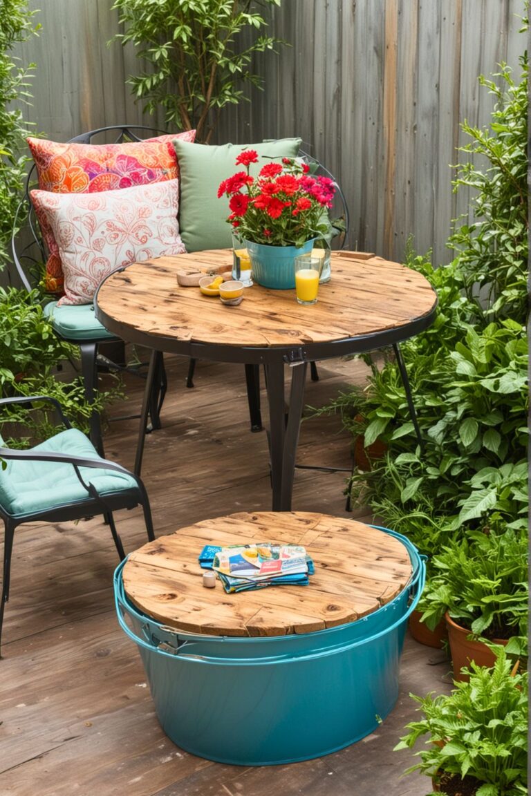 Top 15 DIY Patio Table Ideas [Without Breaking Bank] – craftydiyers.com