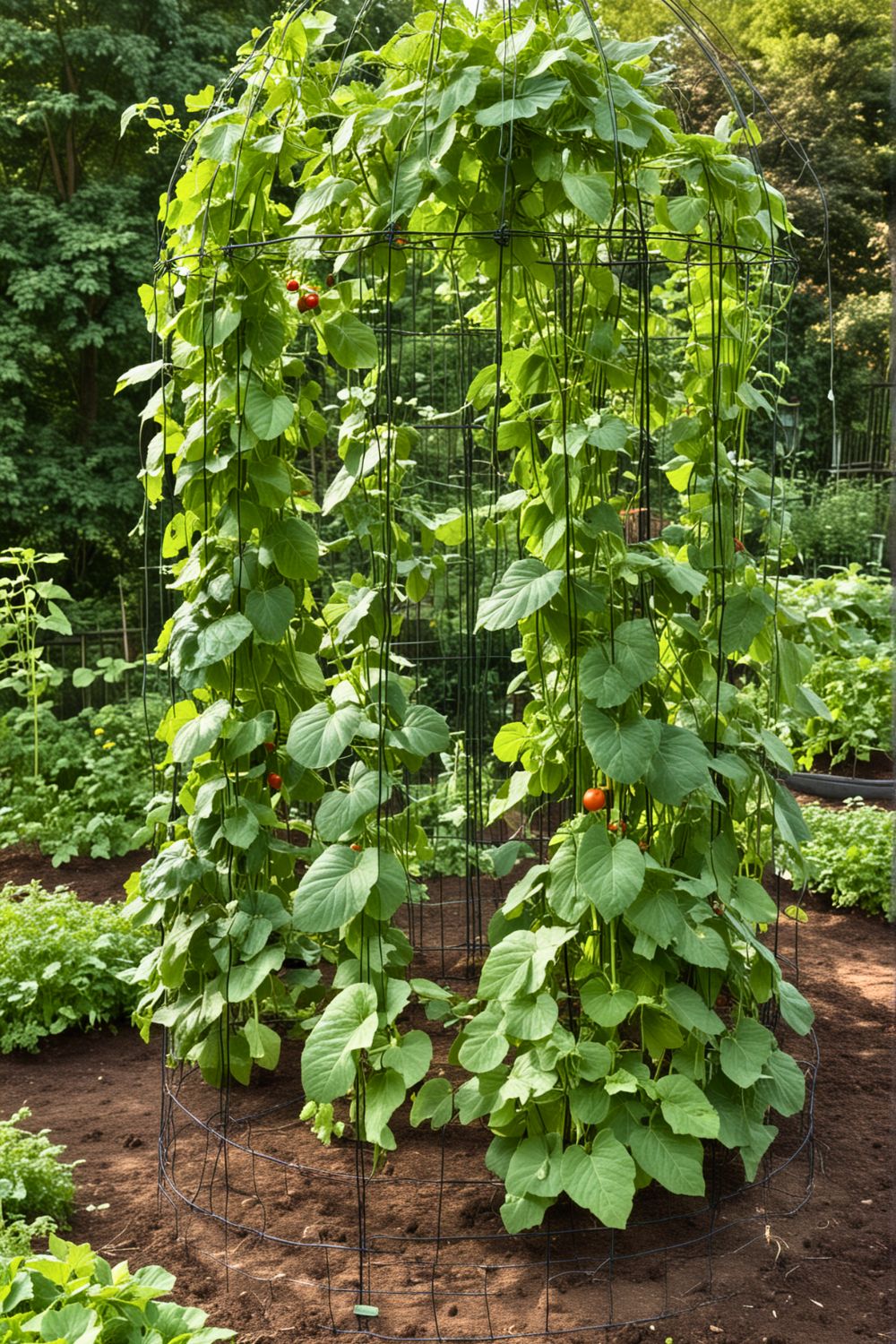 Top 15 Cucumber Trellis DIY [From Waste] – craftydiyers.com
