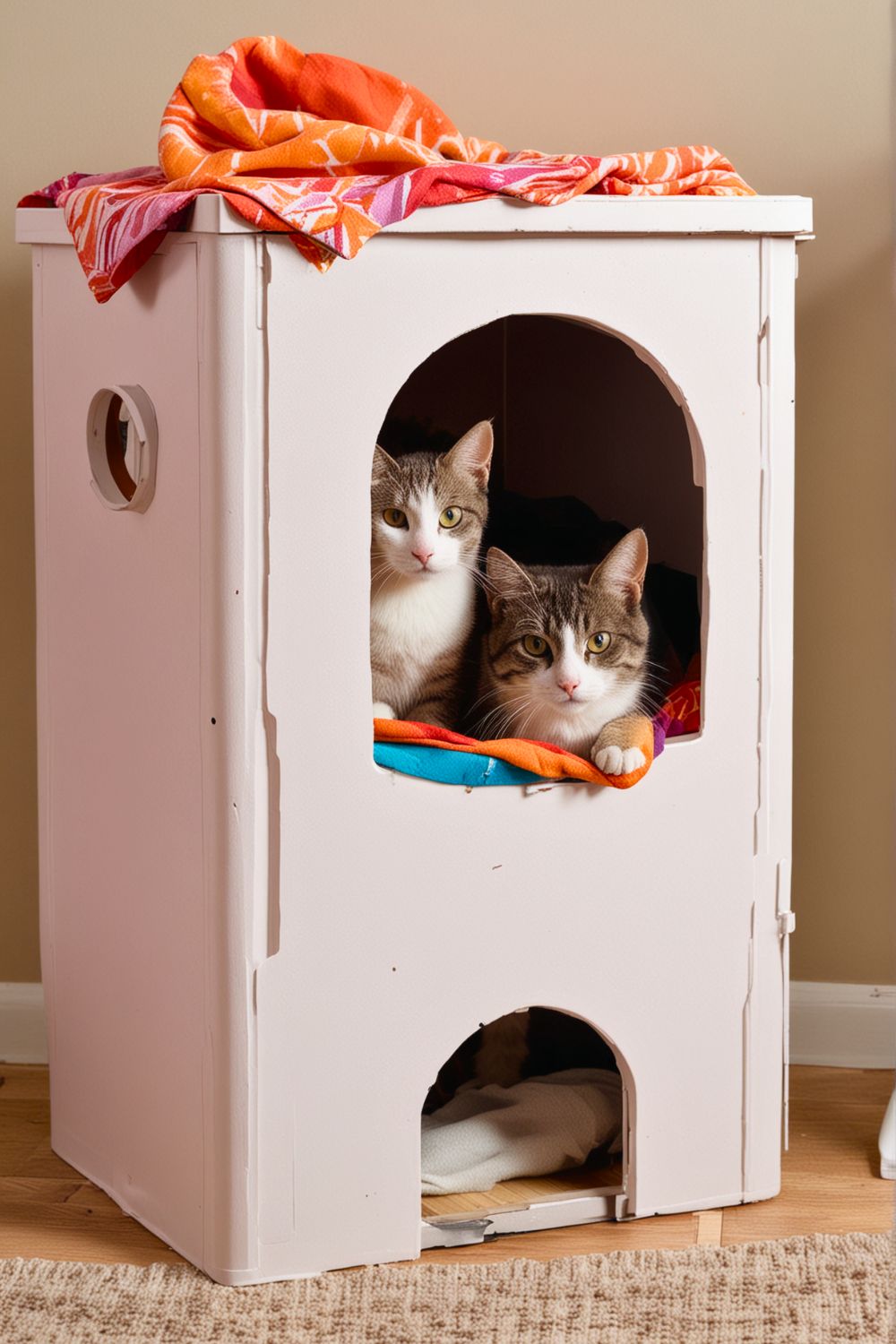 Top 15 DIY Cat House Ideas [Make At Home] – craftydiyers.com