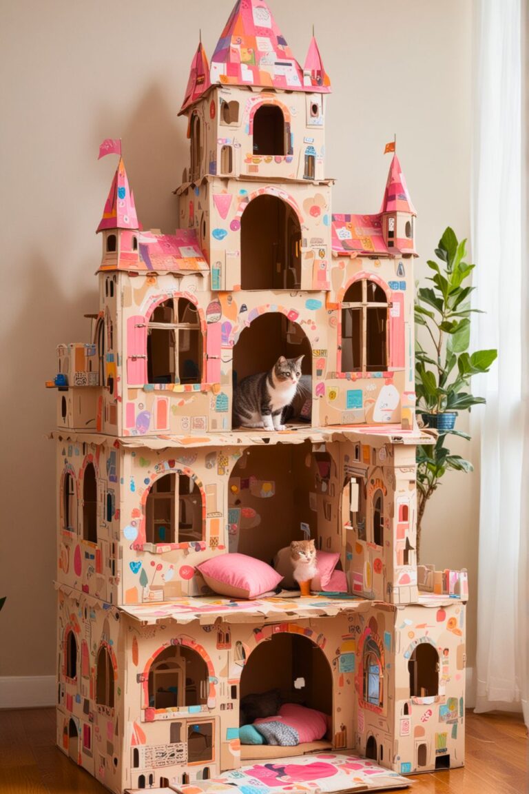 Top 15 DIY Cat House Ideas [Make At Home] – craftydiyers.com