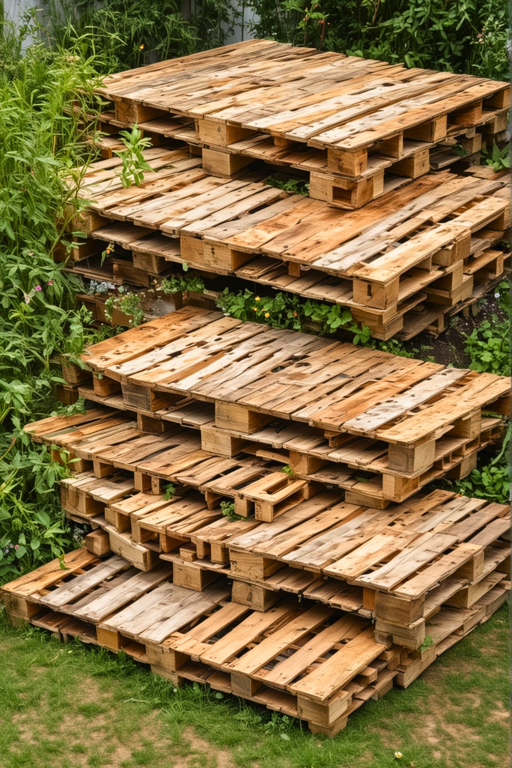 15 Creative DIY Pallet Patio Deck [Step By Step Guide] – craftydiyers.com