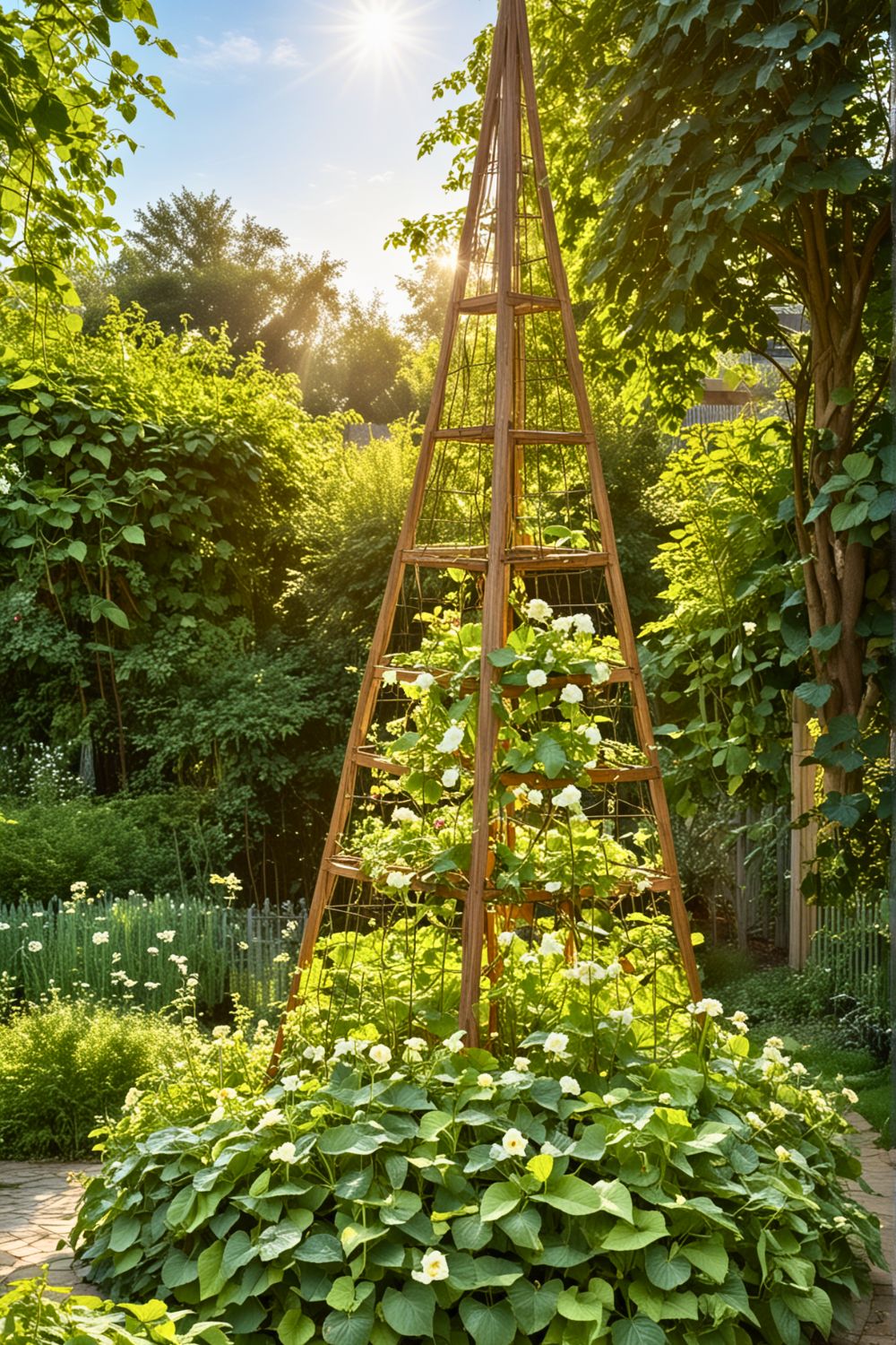 Top 15 Cucumber Trellis DIY [From Waste] – craftydiyers.com