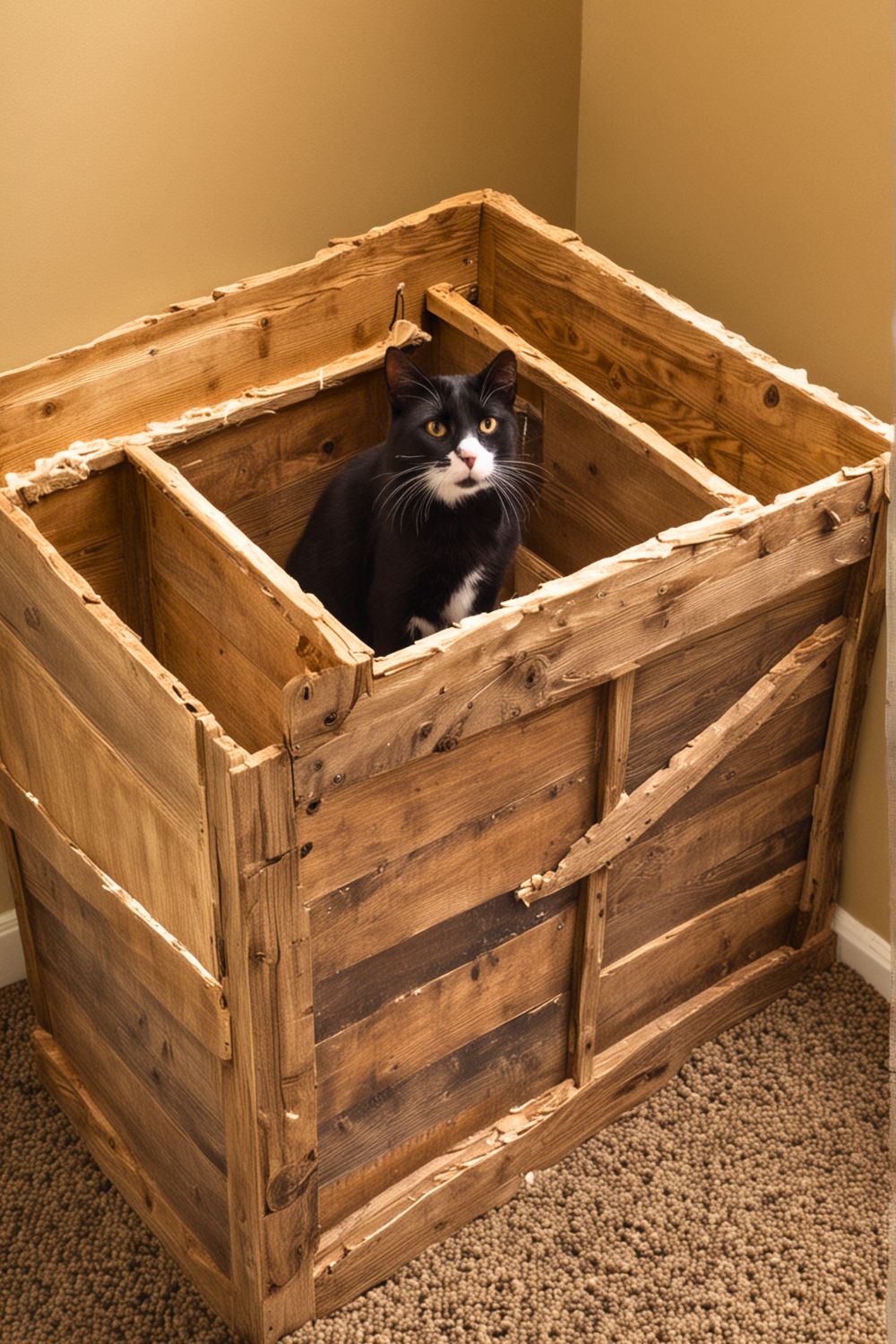Top 25 DIY Cat Litter Box Ideas [Within Budget] – craftydiyers.com