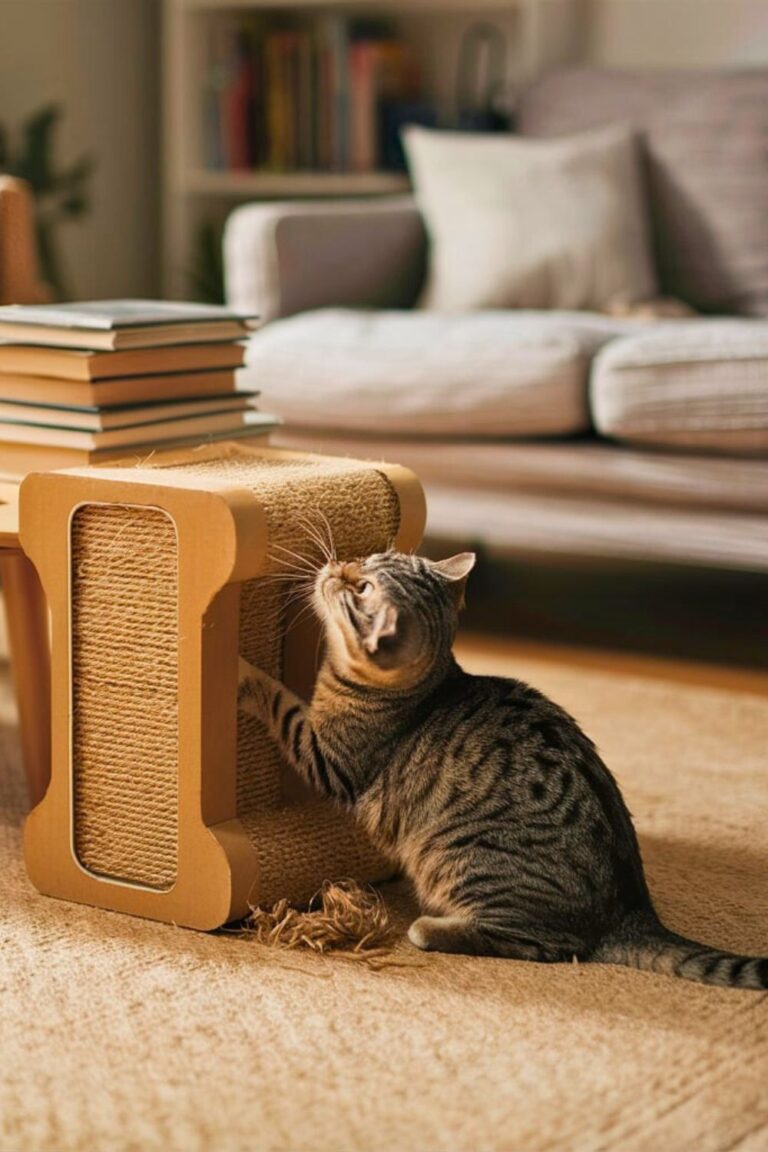 Top 15 DIY Cat Scratcher [From Recycle Materials] – craftydiyers.com