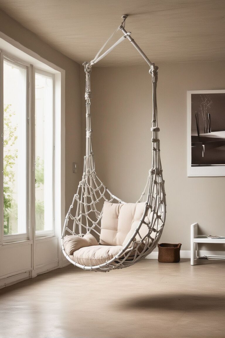 20 DIY Hanging Chair [Within Budget] – craftydiyers.com