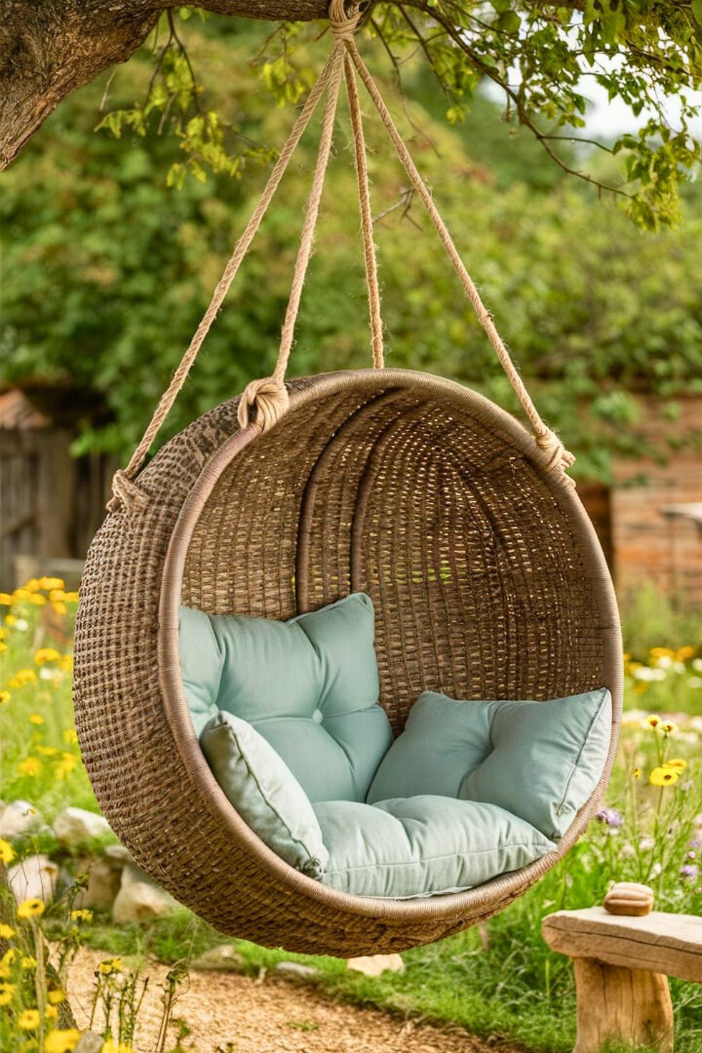 20 DIY Hanging Chair [Within Budget] – craftydiyers.com