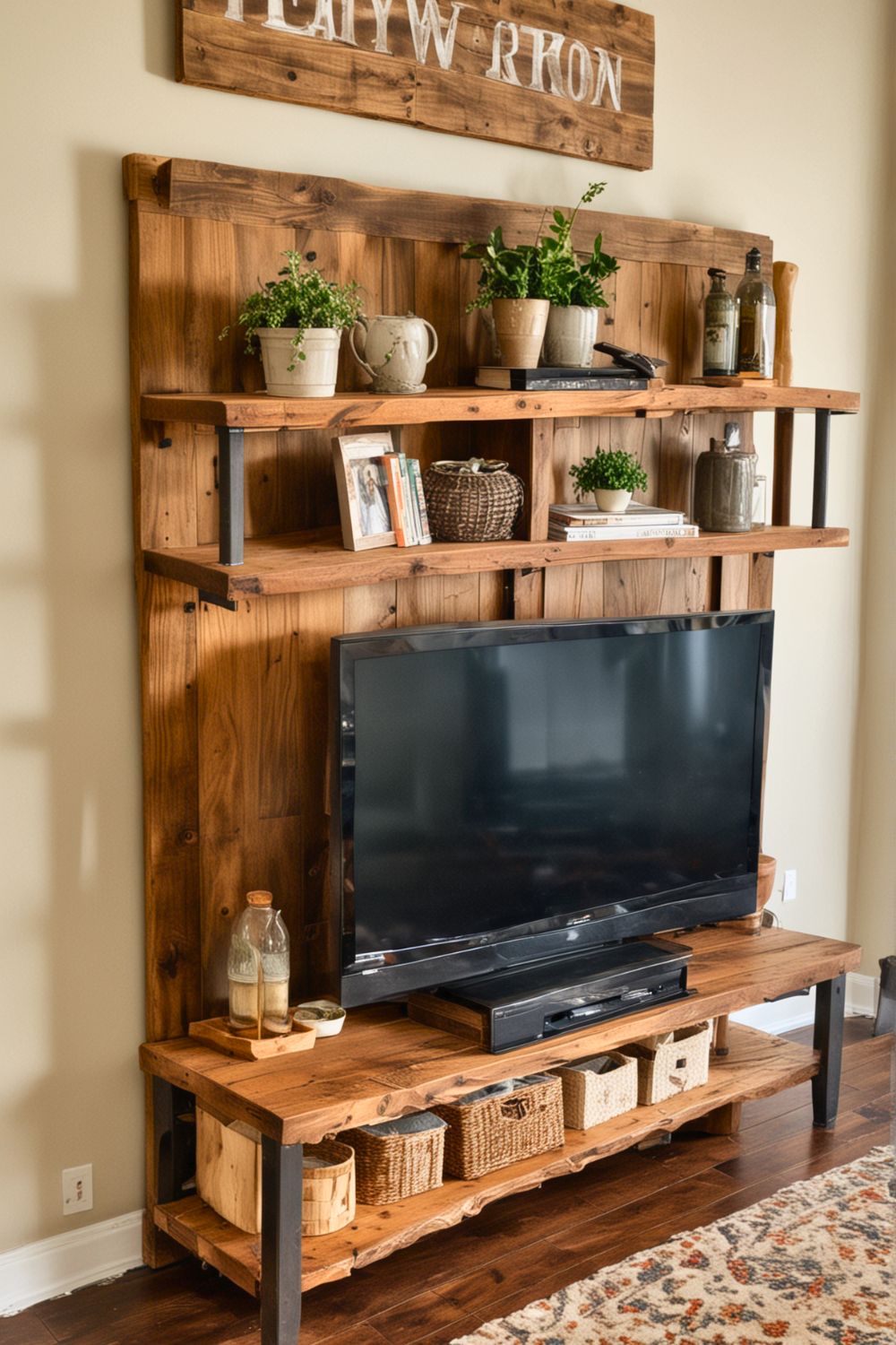 Top 15 DIY TV Stand Ideas [Budget Friendly] – craftydiyers.com
