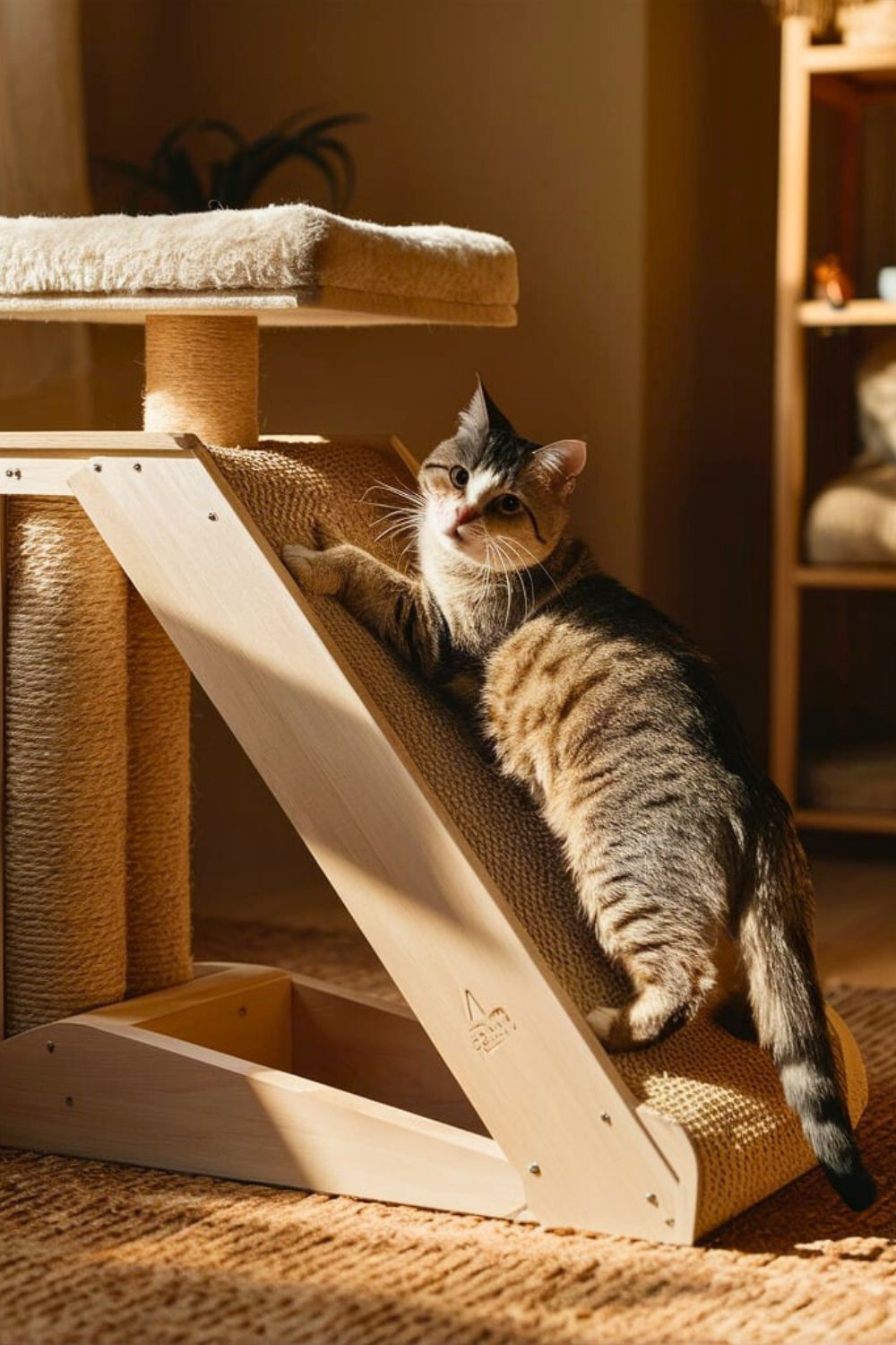 Top 15 DIY Cat Scratcher [From Recycle Materials] – craftydiyers.com