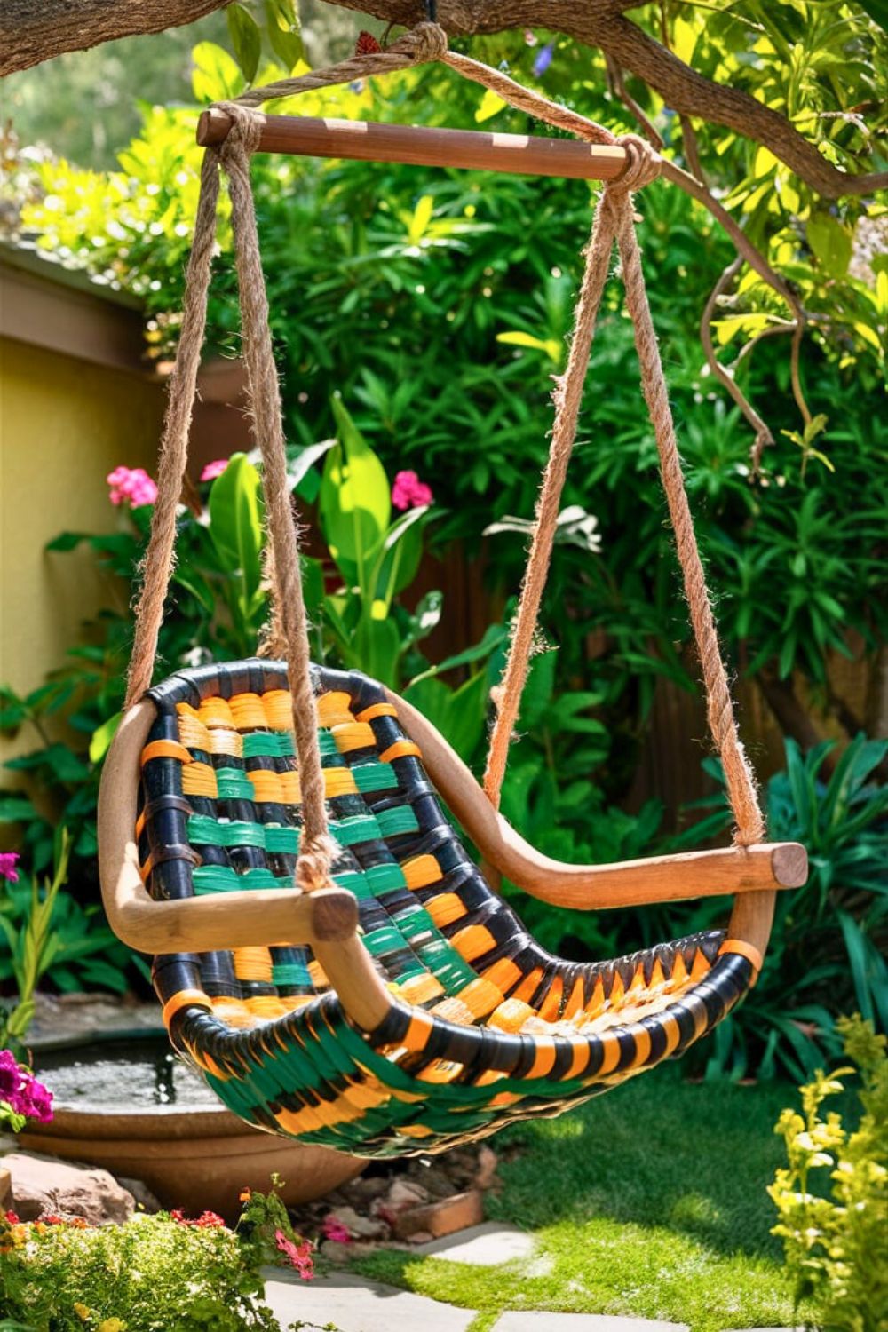 20 DIY Hanging Chair [Within Budget] – craftydiyers.com