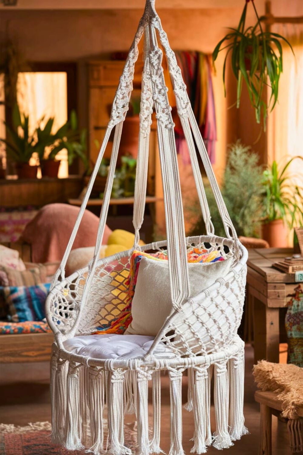 20 DIY Hanging Chair [Within Budget] – craftydiyers.com