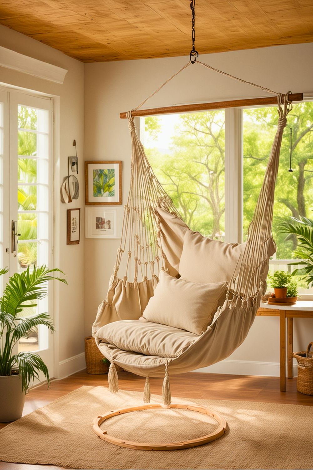 20 DIY Hanging Chair [Within Budget] – craftydiyers.com