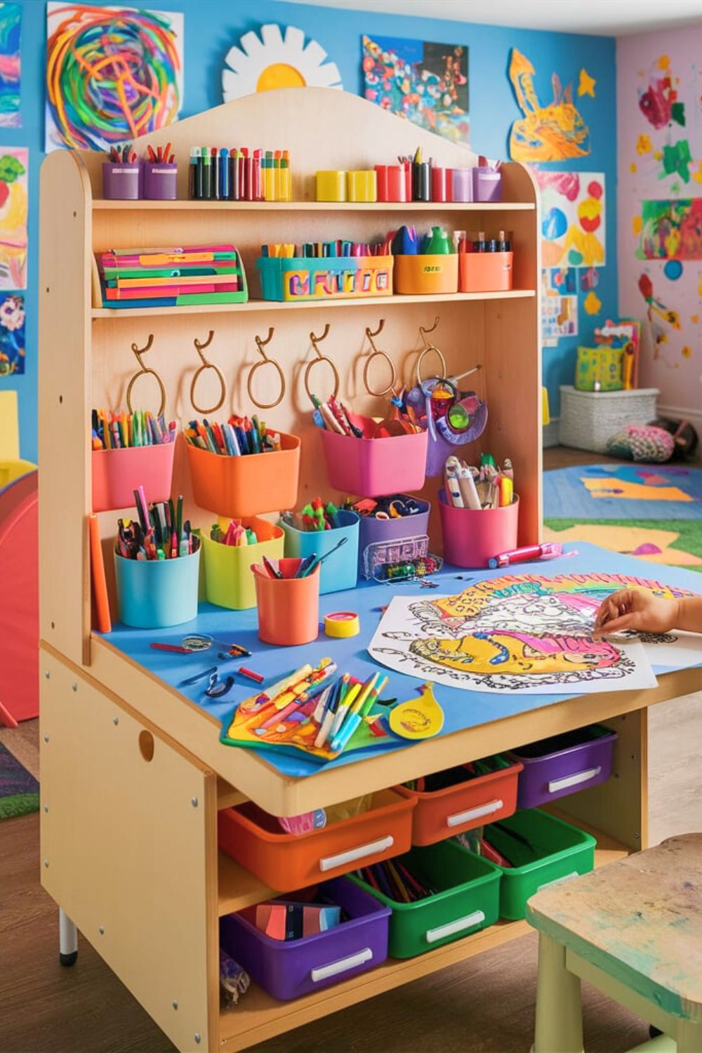 20 DIY Kids Table [Easy To Make] – craftydiyers.com