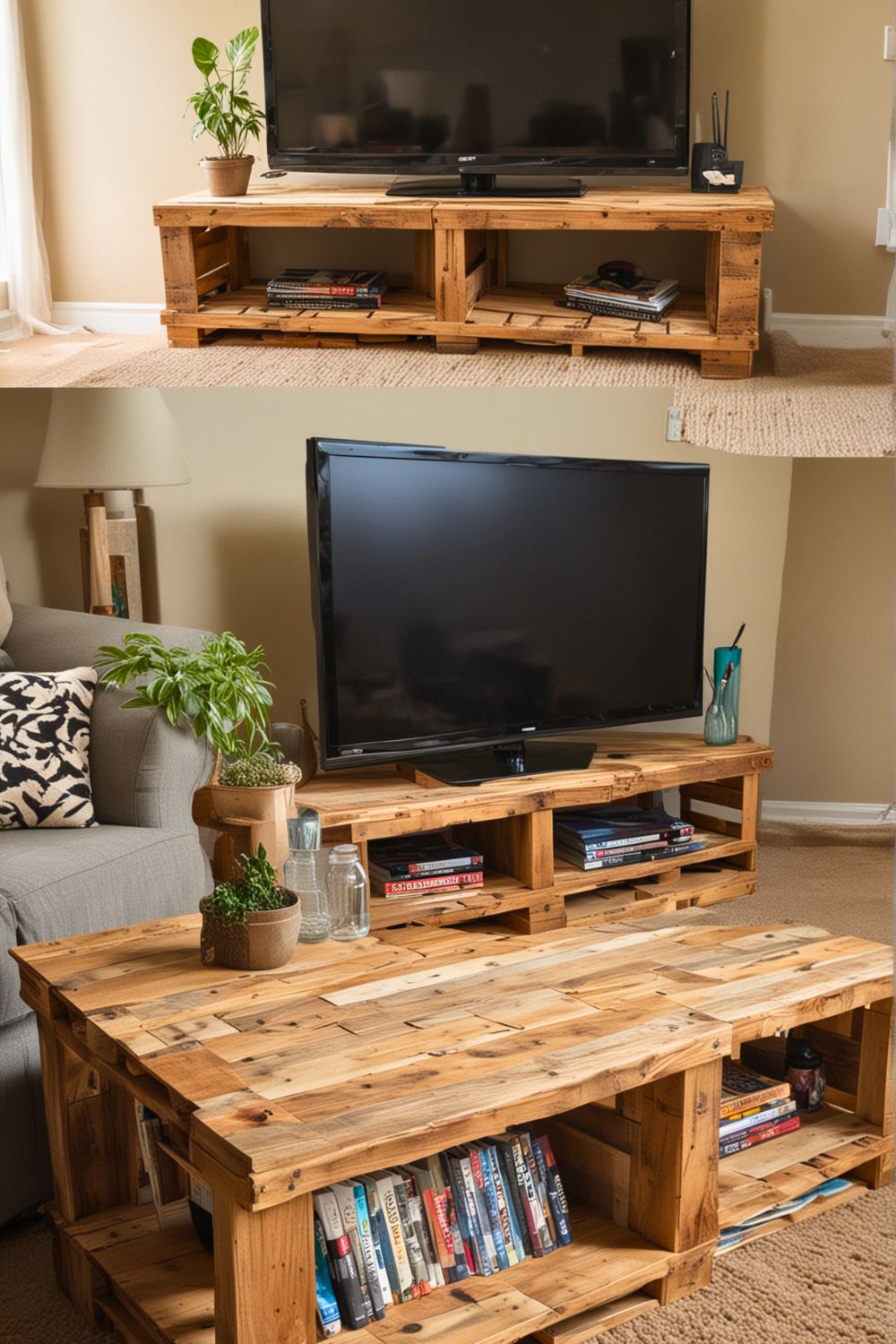 Top 15 DIY TV Stand Ideas [Budget Friendly] – craftydiyers.com