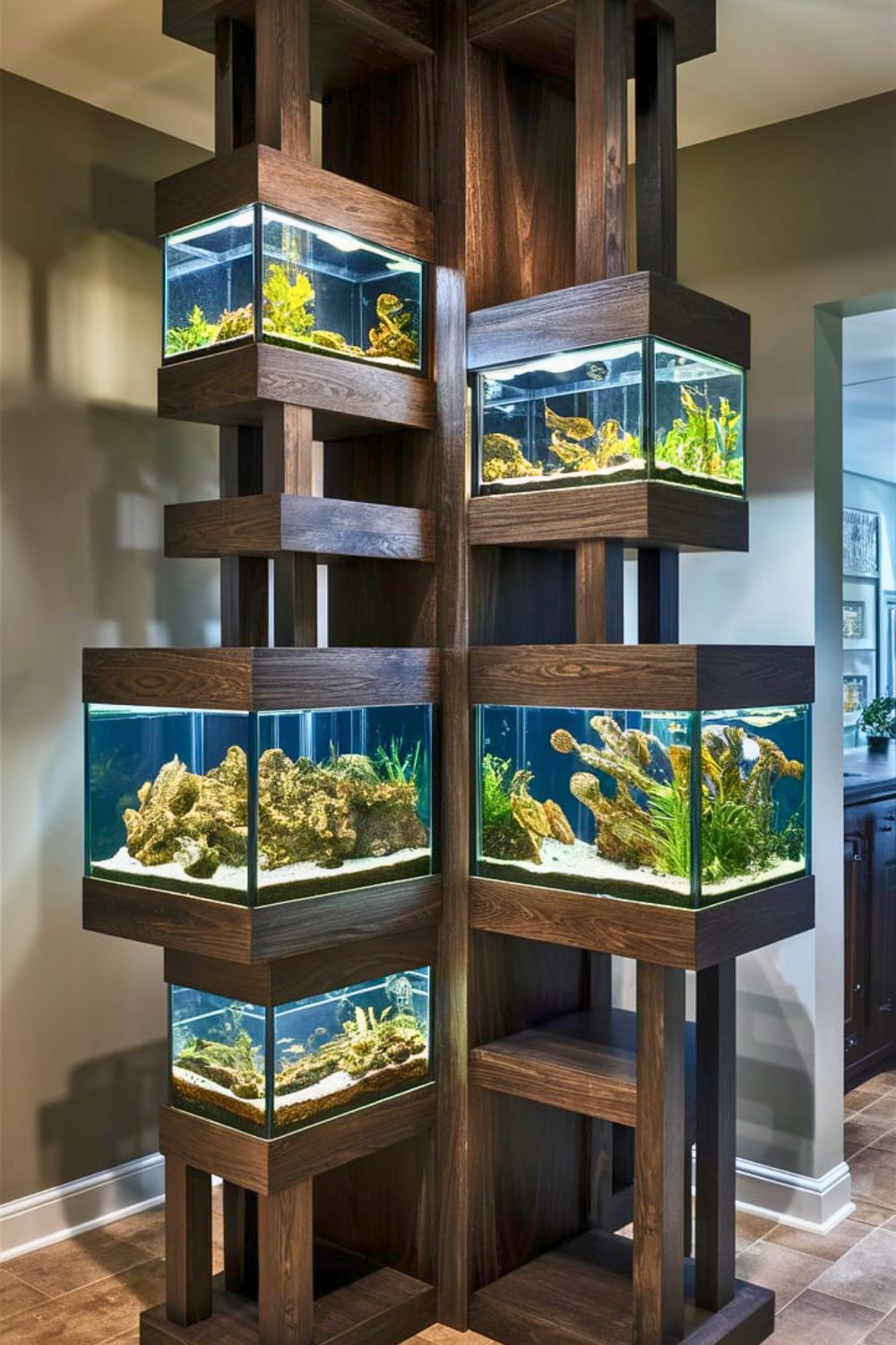25 Fish Tank Stand Ideas DIY [For Every Tank] – craftydiyers.com