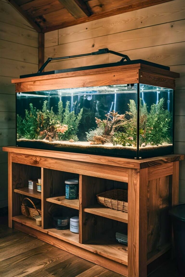 25 Fish Tank Stand Ideas DIY [For Every Tank] – craftydiyers.com