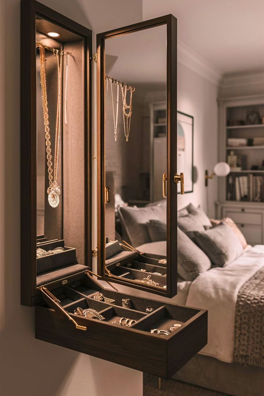 25 Jewelry Organizer DIY [For Every Acessorie] – craftydiyers.com