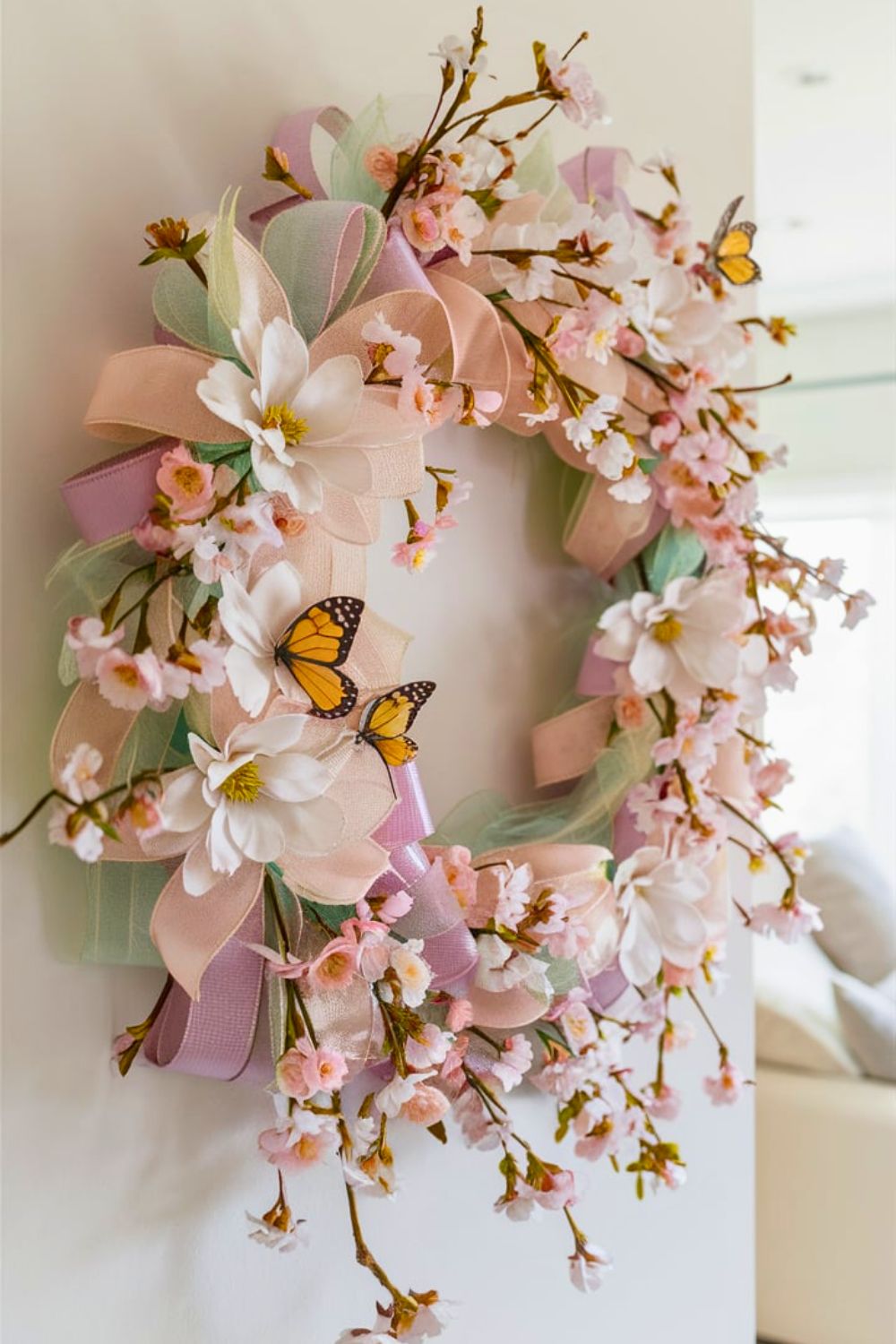 15 Ribbon Wreath DIY [For Every Ocassion] – craftydiyers.com