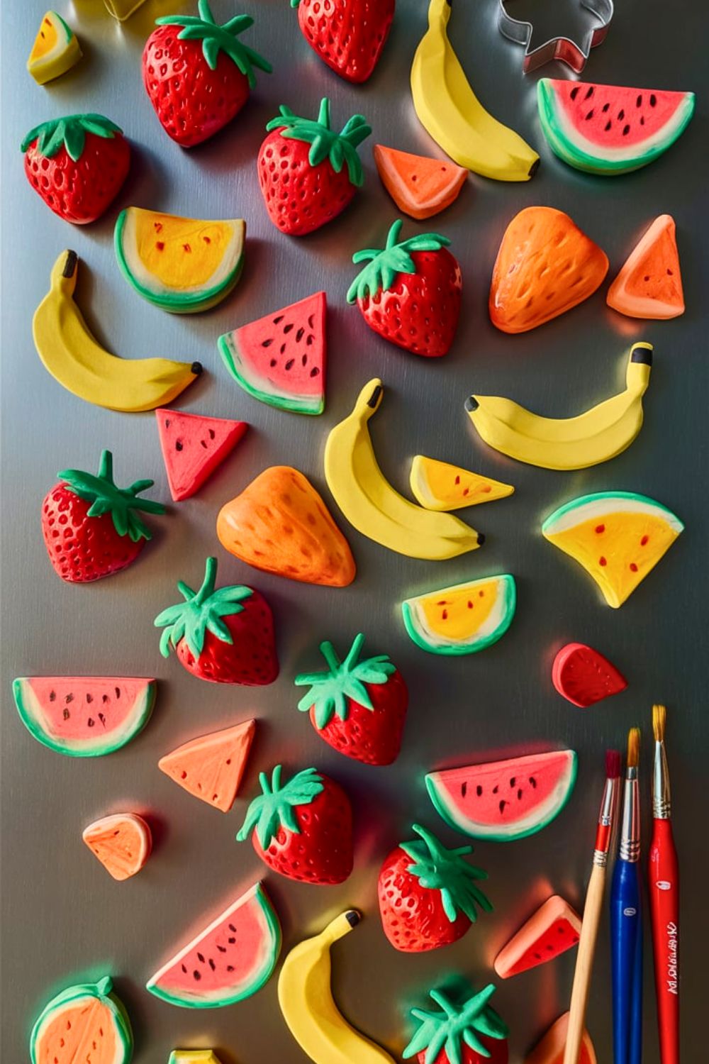 15 Clay Magnets DIY [For All Acessories] – craftydiyers.com