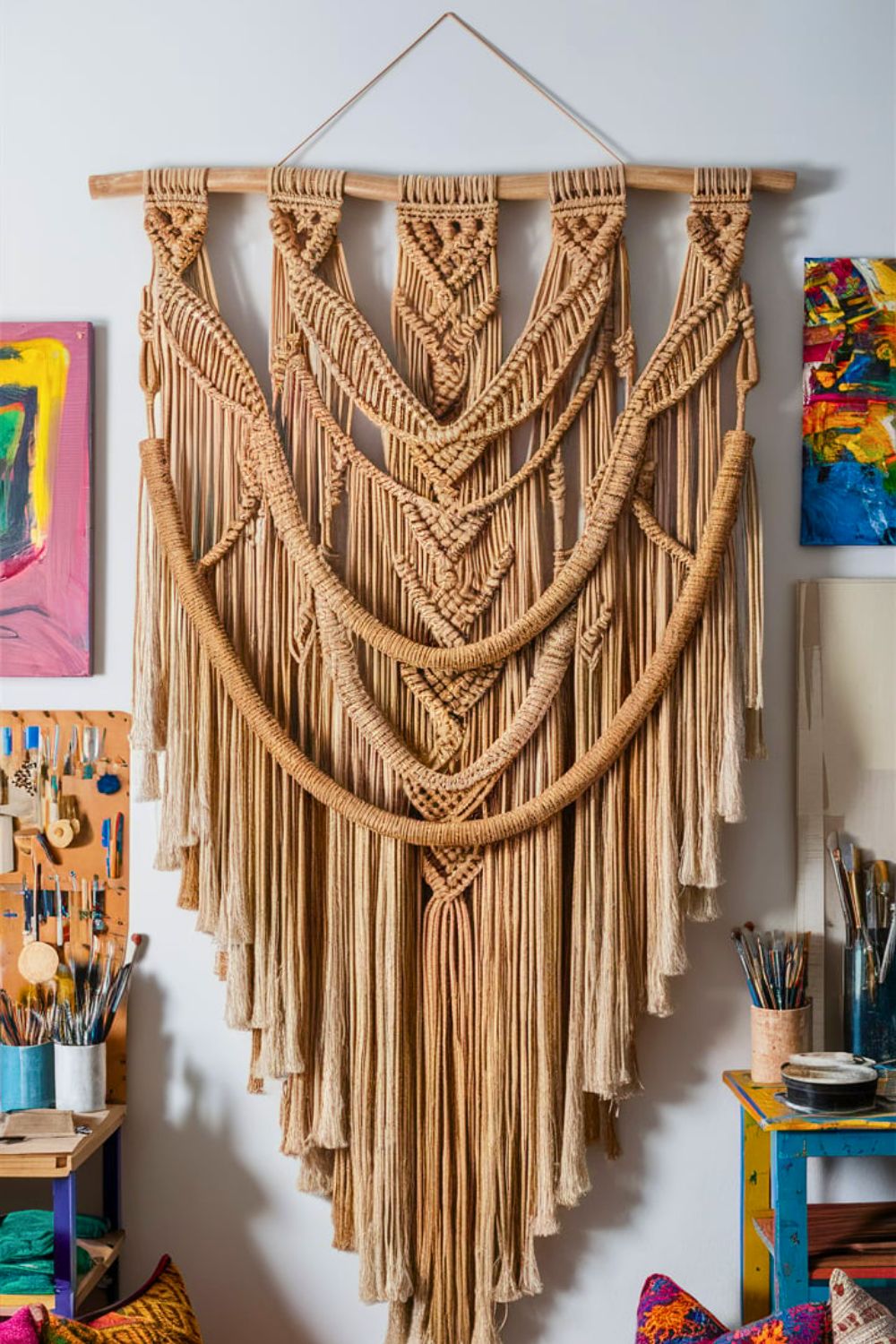 25 DIY Macrame Wall Hanging [For Every Room] – craftydiyers.com