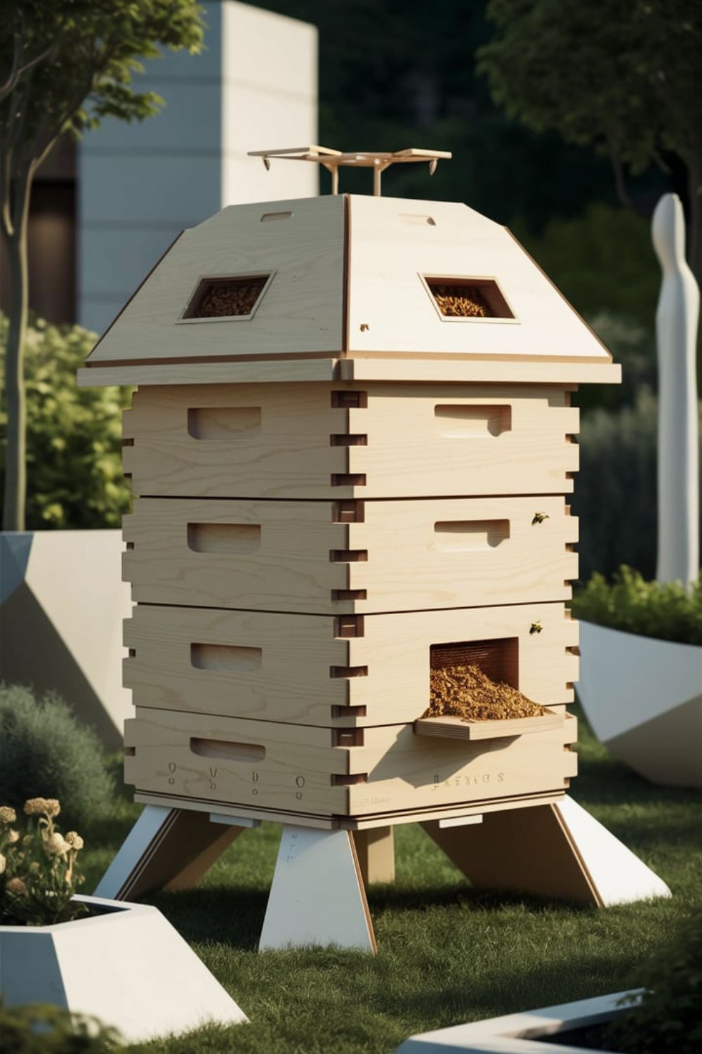 15 DIY Bee Hive [ For Every Space] – craftydiyers.com