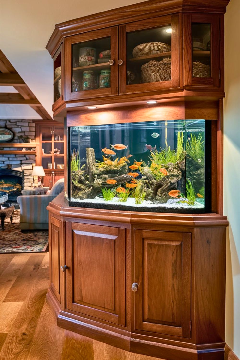25 Fish Tank Stand Ideas DIY [For Every Tank] – craftydiyers.com